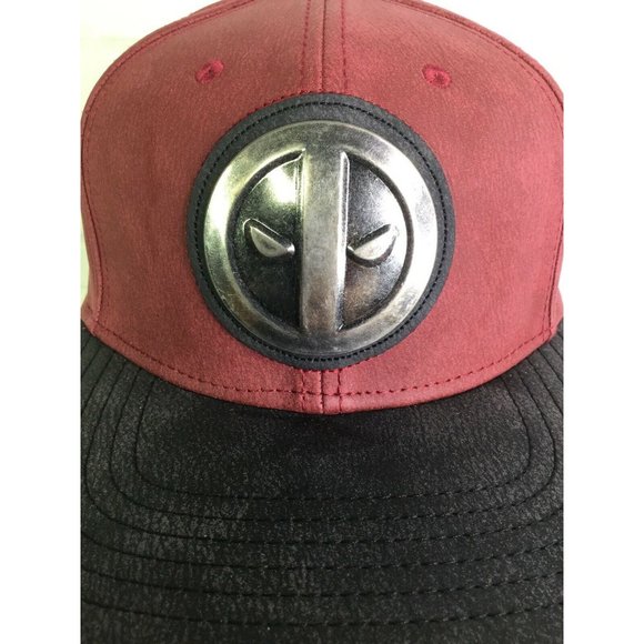 Marvel | Accessories | Marvel Comics Deadpool 3d Raised Logo Faux ...